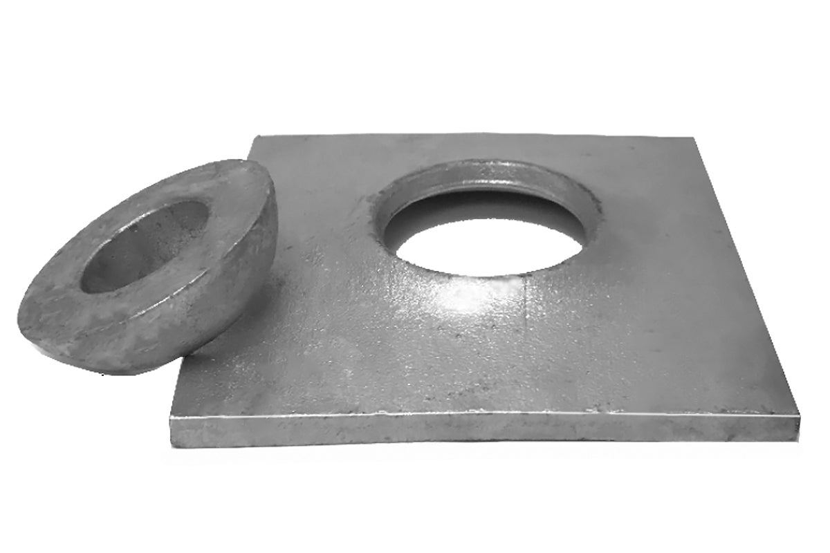 Reidbar™ Galvanized Base Plate and Spherical Washers - InfraBuild