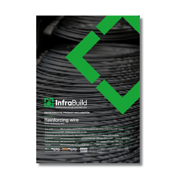 500E Reinforcing Bar EPD - InfraBuild