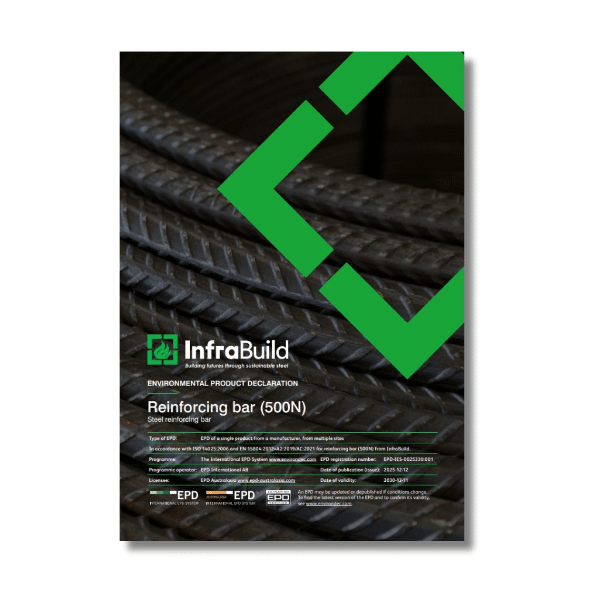 500E Reinforcing Bar EPD - InfraBuild